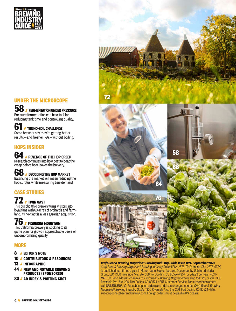 Brewing Industry Guide Fall 2023 – Craft Beer & Brewing
