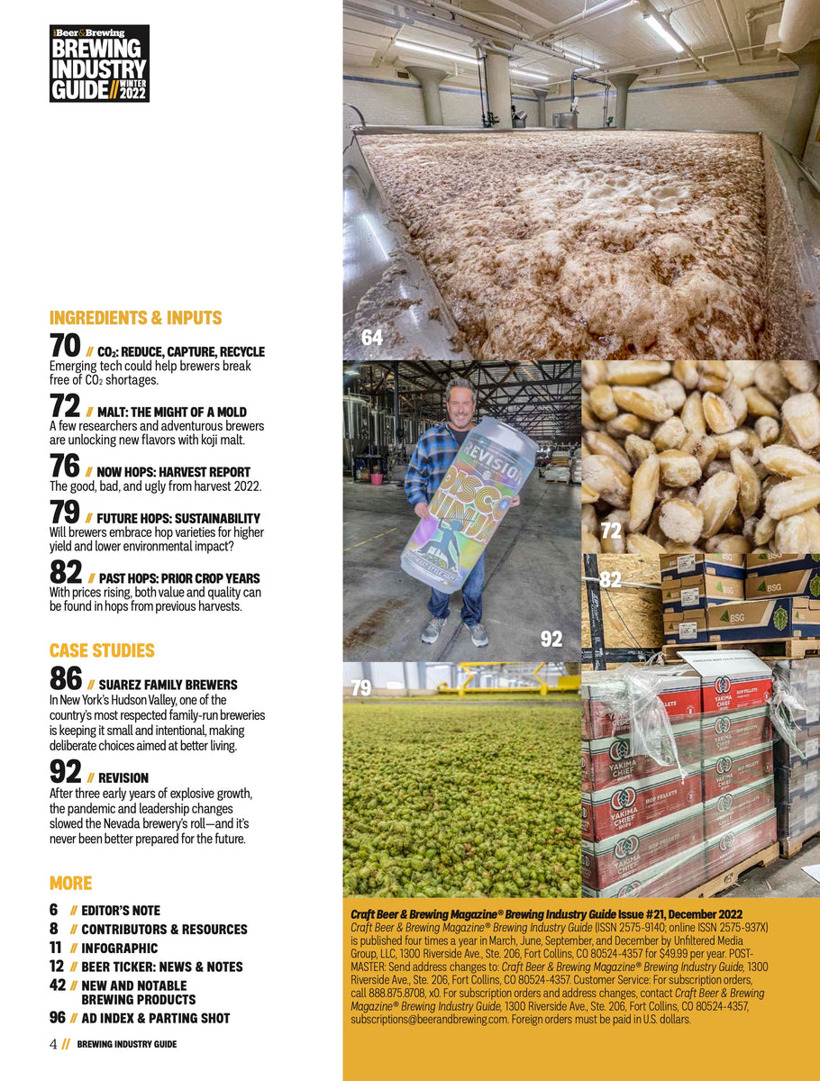 Brewing Industry Guide Winter 2022 – Craft Beer & Brewing