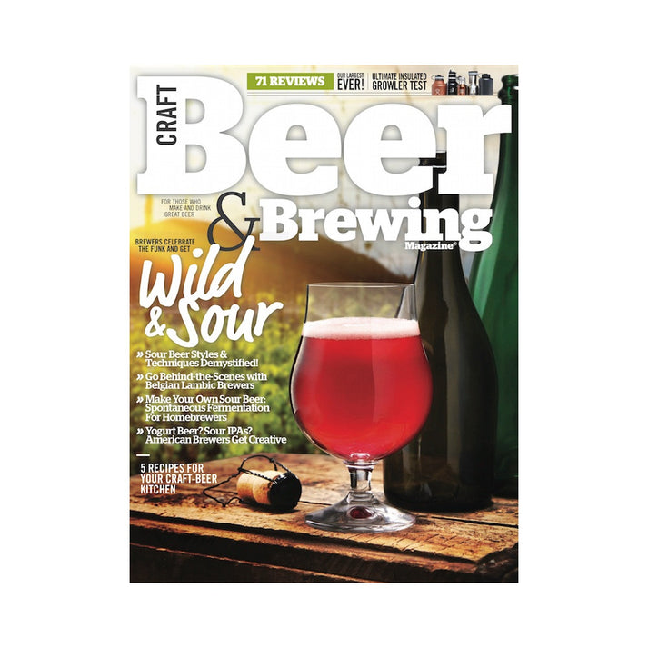 June-July 2015 Issue (Wild & Sour) – Craft Beer & Brewing