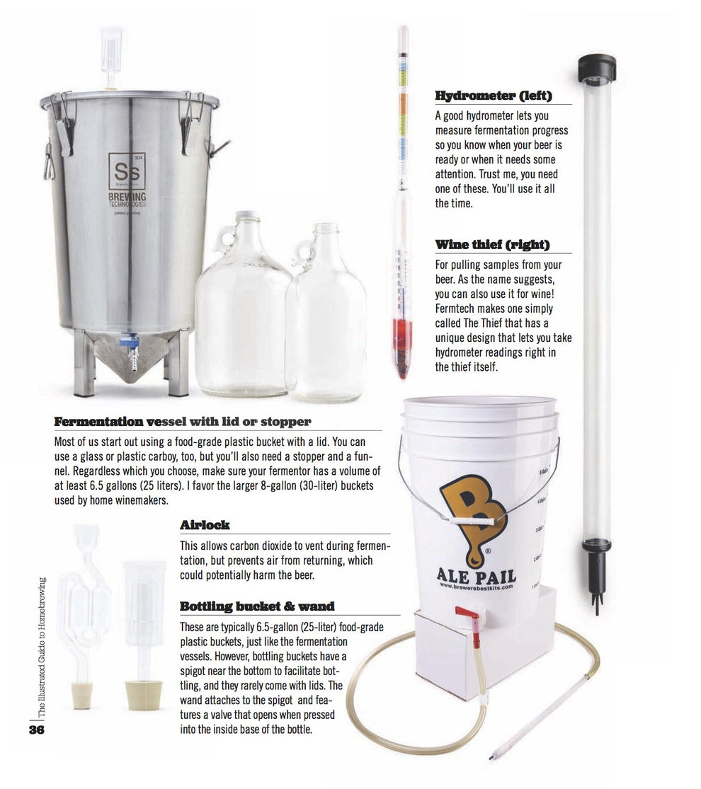 The Illustrated Guide to Homebrewing (Print Book) – Craft Beer & Brewing