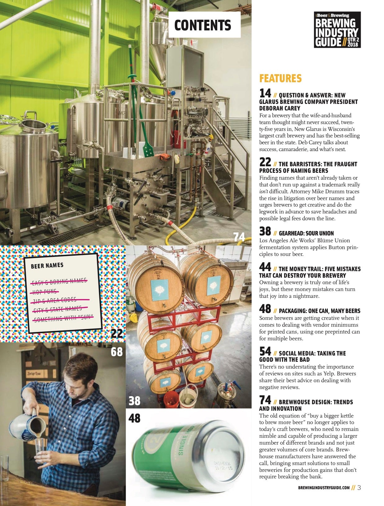 Brewing Industry Guide Q2-2018 (The Equipment Issue) – Craft Beer & Brewing