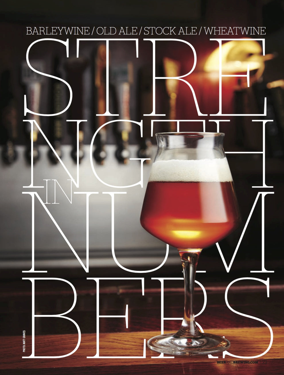 December 2015 - January 2016 Issue (Big Beers) – Craft Beer & Brewing