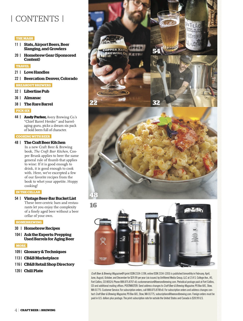 June-July 2015 Issue (Wild & Sour) – Craft Beer & Brewing